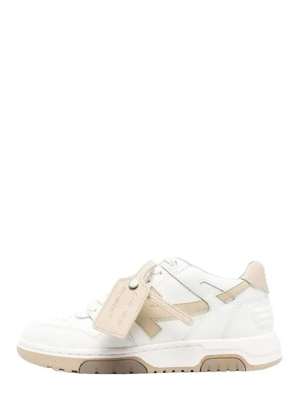 Off-White Out Of Office Low-top Sneakers - White/beige