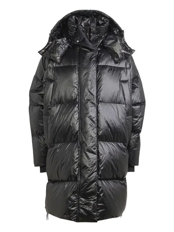 Adidas Puffed Long Jacket - Black