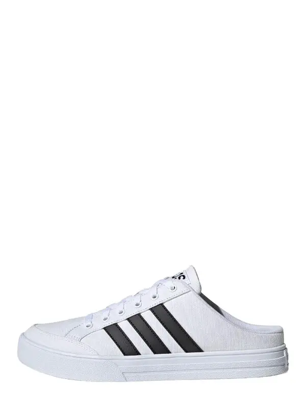 Adidas Vs Set Mule Sneakers - White/black