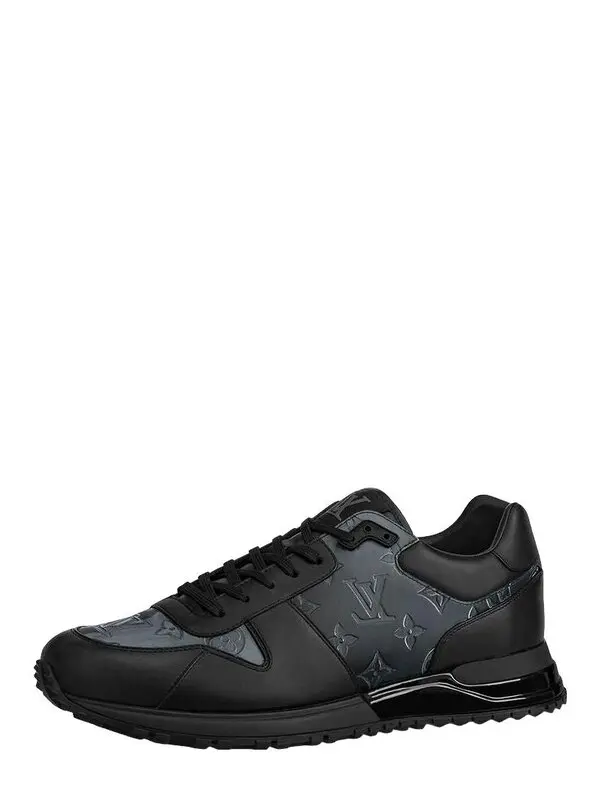LOUIS VUITTON Run Away Sneakers - Black/grey