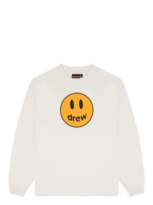 Drew House Mascot Longsleeve T-shirt - Off White