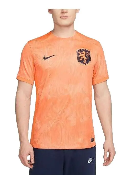 Nike Netherlands 23/24 Stadium Home Jersey - Orange/navy