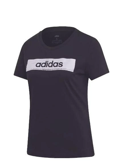 Adidas Training Round Neck Pullover Short Sleeve T-shirt - Black