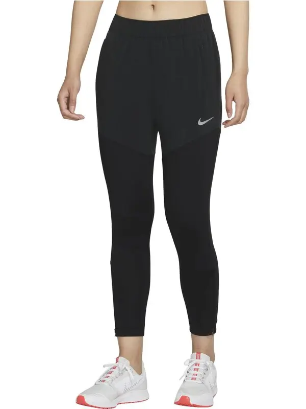 Nike Dri-fit Essential Quick-dry Running Tights - Black