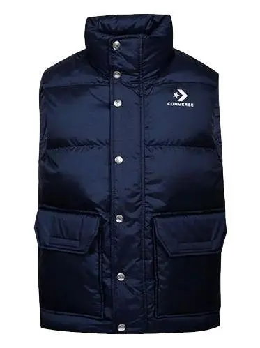 CONVERSE Down Puffer Vest - Navy