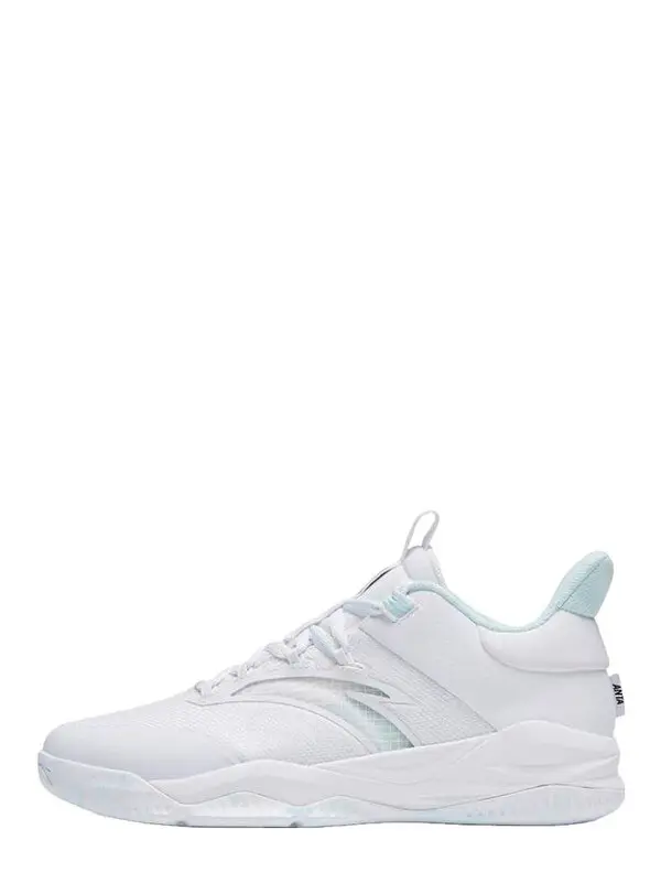 ANTA Badao Basketball Shoes - White/green