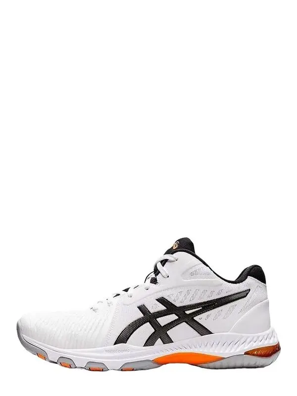 Asics Netburner Ballistic Ff Mt 2 High Top Sneakers - White Orange