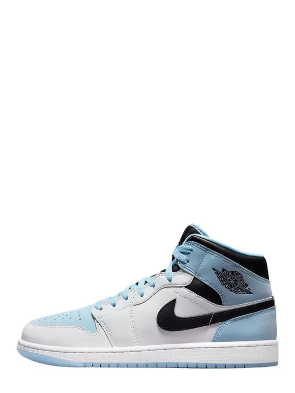 JORDAN 1 Mid Sneakers - Bluewhite