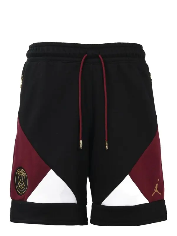 JORDAN Paris Saint-germain Colorblock Sports Shorts - Black