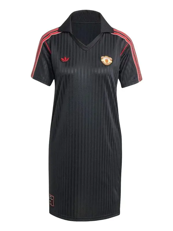 Adidas Manchester United Football Club Icons Dress - Black/red