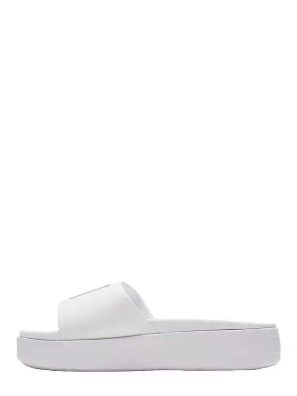 PUMA Platform Slide Sandals - White