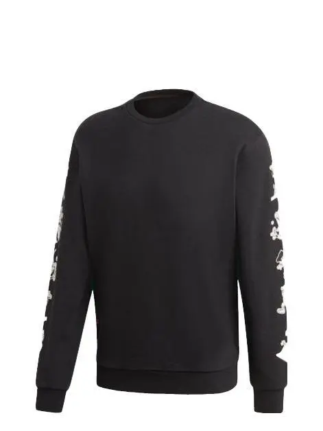 Adidas X Disney Goofy Crew Crossover Pullover - Black