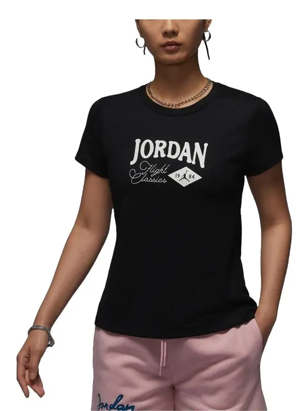 JORDAN Graphic Slim T-shirt - Black