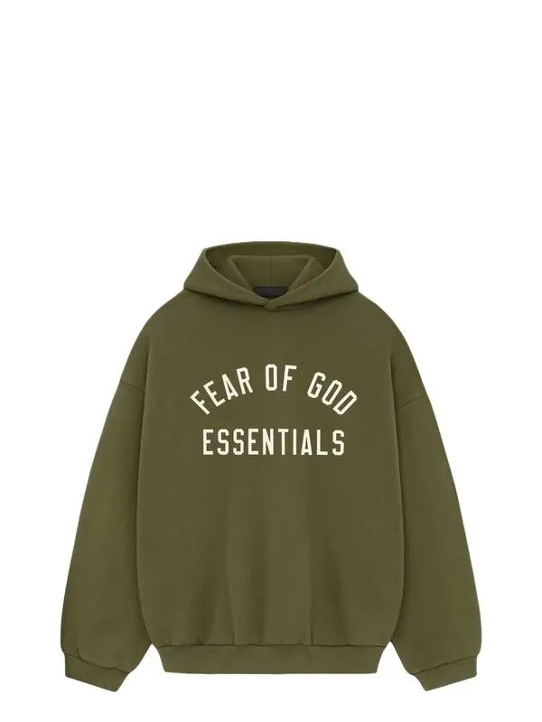 Fear Of God Fleece Hoodie - Green