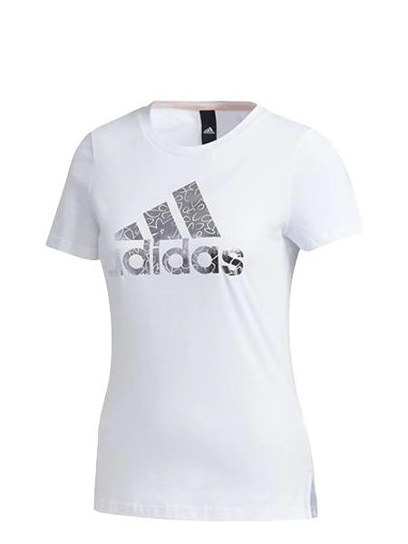 Adidas Graphic Logo Short Sleeve T-shirt - White