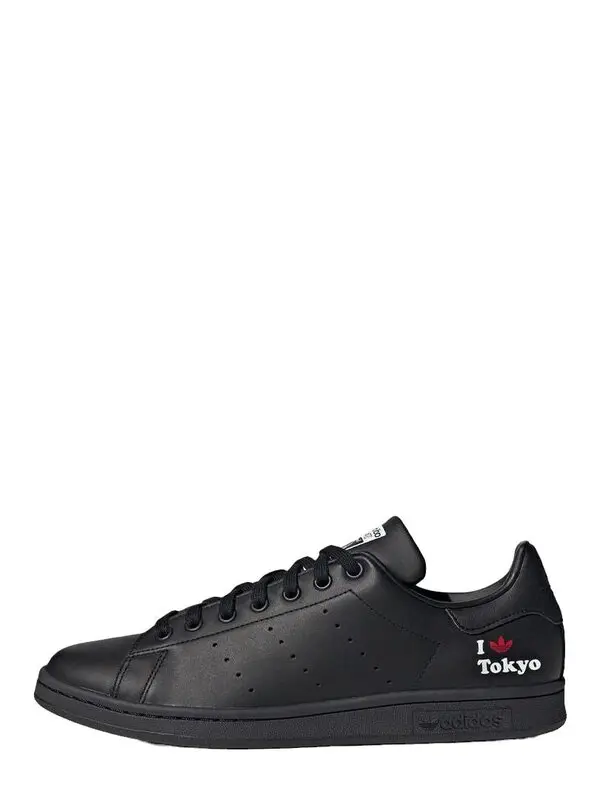 Adidas Stan Smith 'i Love Tokyo' Low Top Sneakers - Black/white/red