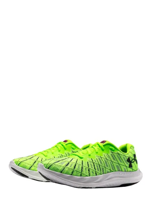 Under Armour Charged Breeze 2 Athletic Sneakers - Lime Surge/black