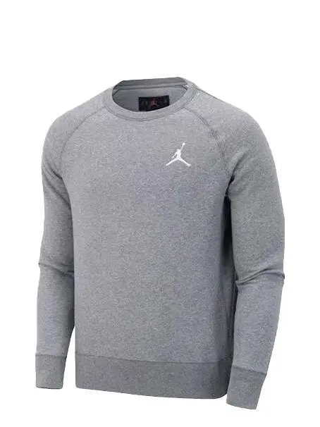 JORDAN Air Casual Sports Round Neck Pullover - Gray