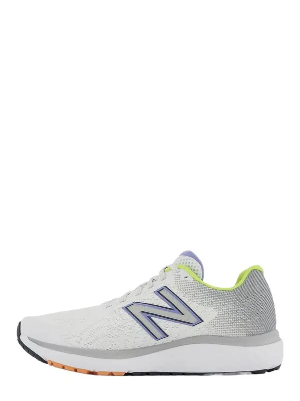 NEW BALANCE 680v7 Athletic Footwear - White/purple/gray