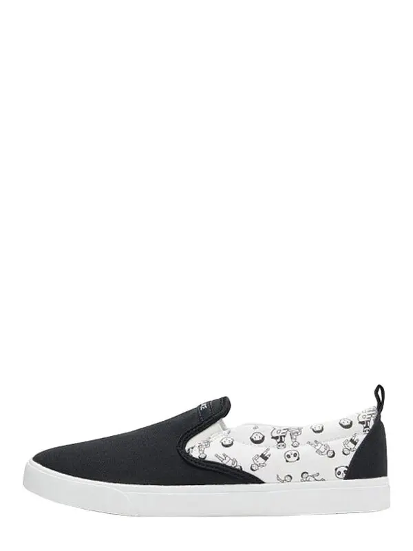 NEW BALANCE Noritake X Am101 Slip-on Sneakers - Black And White