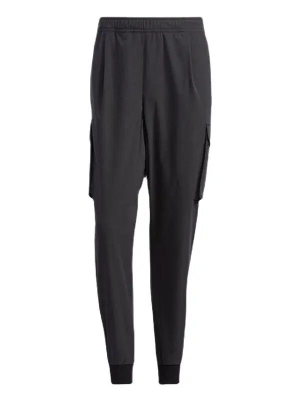 Adidas Loose Sports Running Cargo Casual Pants/trousers - Black