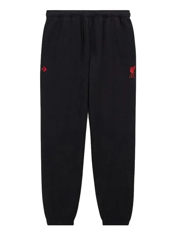CONVERSE X Lfc Knit Loose-fit Pants - Black/red