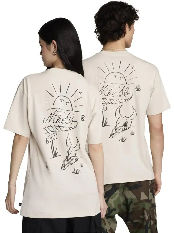 Nike Max90 Skate T-shirt - Beige