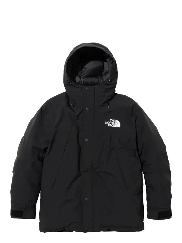 The North Face Mountain Down Jacket With Logo - Black