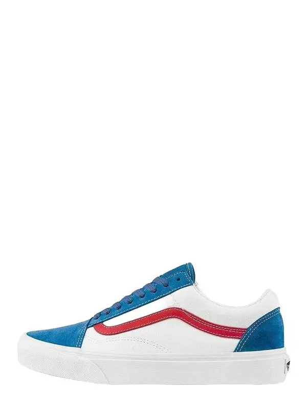 VANS Old Skool 'sport Pop' Sneakers - White/blue/red