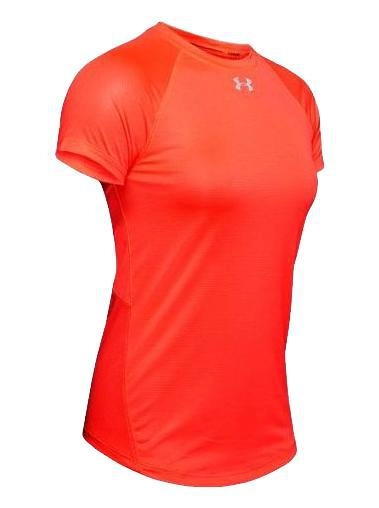 Under Armour Qualifier Hexdelta Round-neck Short Sleeve Shirt - Red