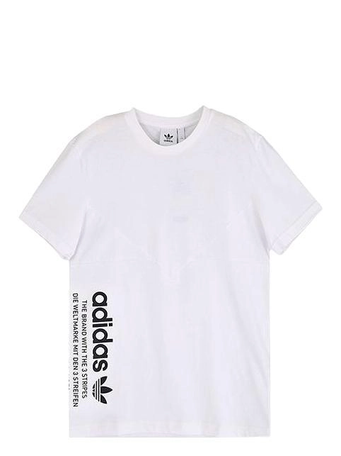 Adidas Originals Nmd Alphabet Logo Short Sleeve - White