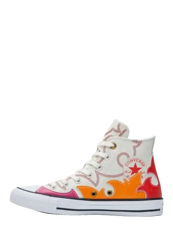 CONVERSE Chuck Taylor All Star Le High Top Sneakers - White//red