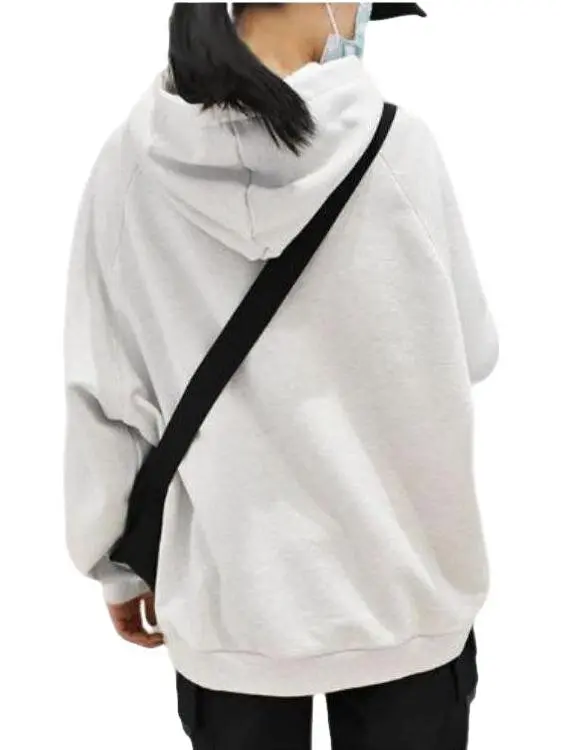LI-NING Vital Series Logo Embroidered Hoodie - Grey