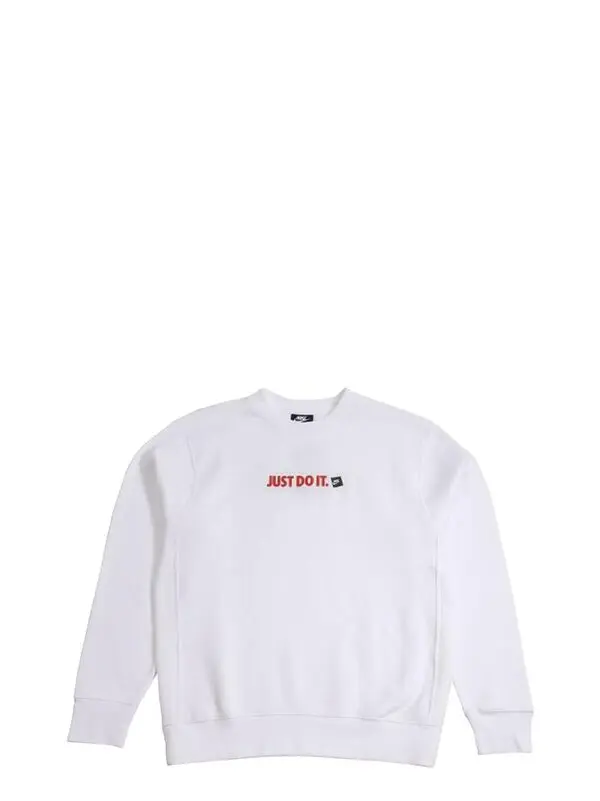 Nike Jdi Fleece Pullover - White