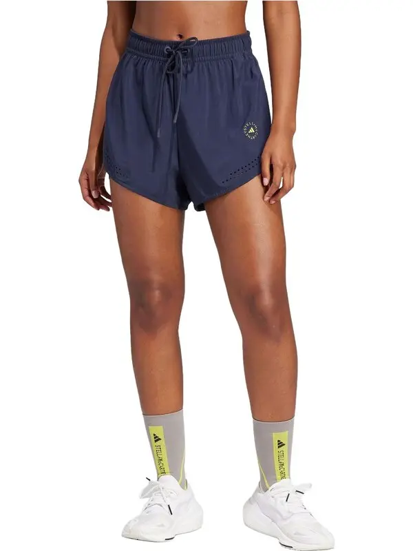Adidas By Stella Mccartney Truepurpose 2-in-1 Training Shorts - Blue