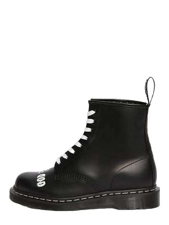 Dr. Martens Sex Pistols X 1460 "god Save The Queen" Lace Up Boots - Black