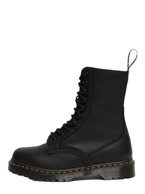 Dr. Martens Harron Genuine Leather Lace-up Boots - Black