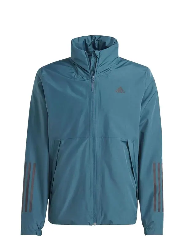 Adidas 3-stripes Rain.rdy Jacket - Teal
