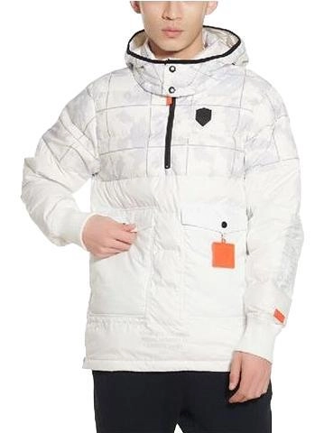 Nike Lebron Hybrid Pullover Down Jacket - White