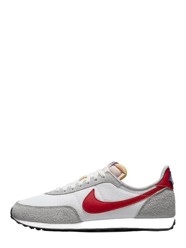 Nike Waffle Trainer 2 Athletic Sneakers - Grey/red