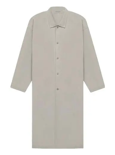 Fear Of God Fw22 Long Coat - Smoke Grey