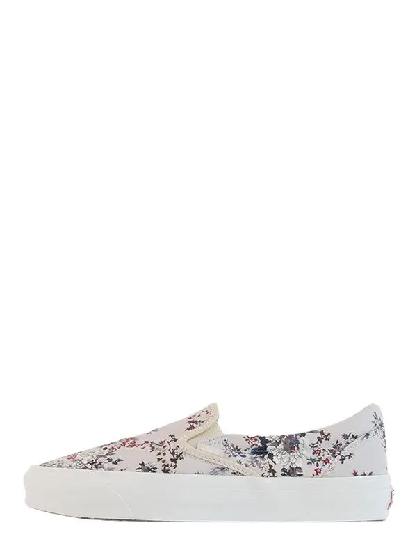 VANS Kith X Vault Og Classic Slip-on Lx Floral - White/red
