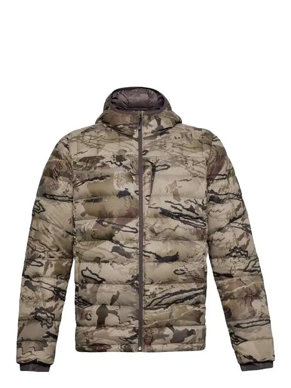 Under Armour Storm Ridge Reaper Down Hooded Jacket - Barren Camo/black