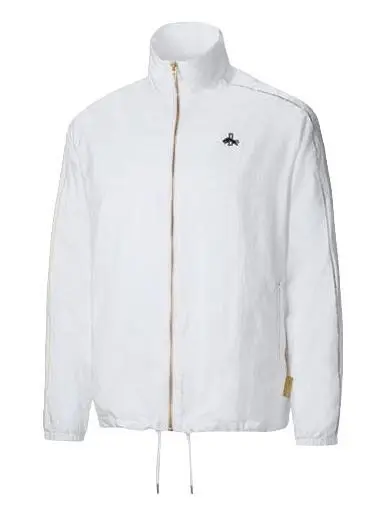 PUMA Stand Collar Long Sleeve Jacket - White