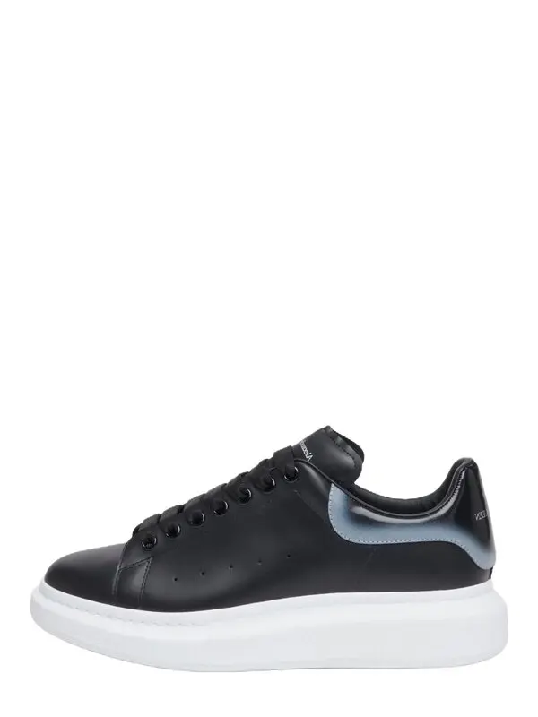 Alexander McQueen Larry Leather Sneakers - Black/white