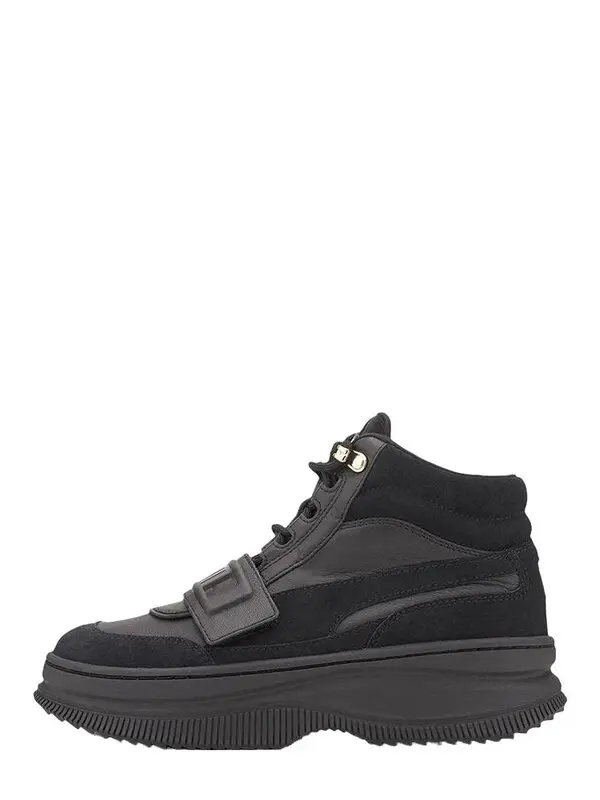 PUMA Deva Suede High Top Sneakers - Black