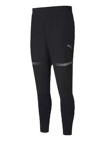 PUMA Runner Id Tapered Pants 'black - Black/grey
