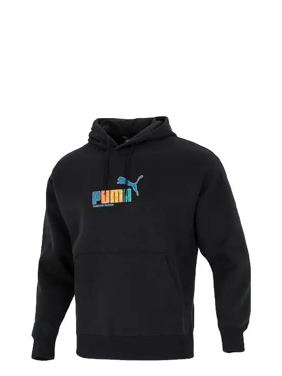 PUMA Essentials Rainbow Hoodie - Black