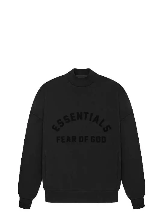 Fear Of God Crewneck Sweatshirt - Jet Black