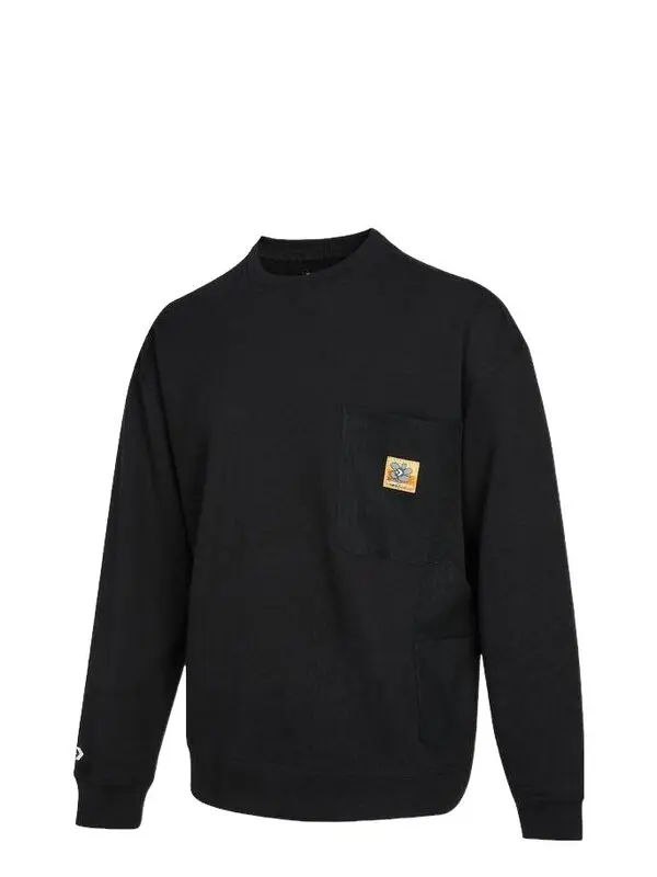 CONVERSE Crafted Fashion Crewneck Sweatshirt - Black